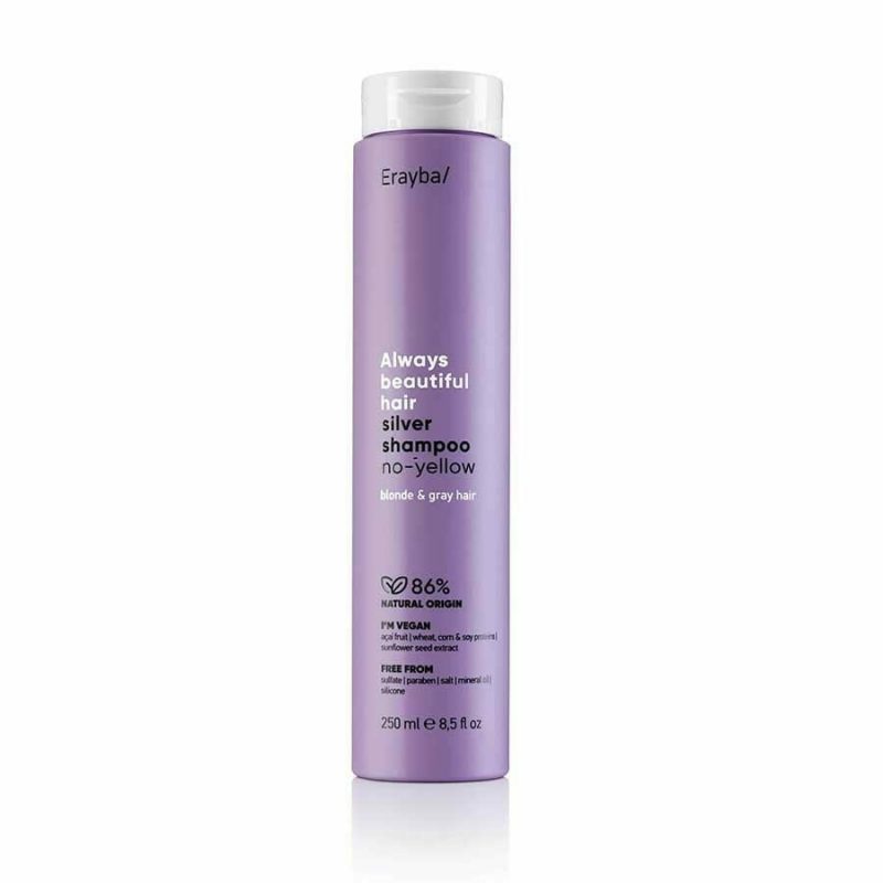 ERAYBA ABH SILVER SHAMPOING NO-YELLOW 250ML - Atelierpara.ma