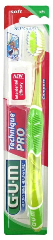 GUM BROSSE A DENT TECHNIQUE PRO SOUPLE REF 525 - Atelierpara.ma