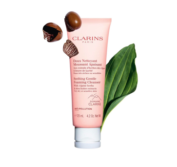 CLARINS DOUX NETTOYANT MOUSSANT APAISANT 125ML - Atelierpara.ma