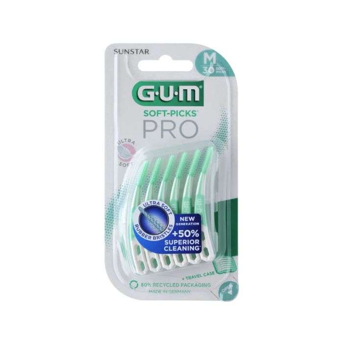GUM SOFT PICKS PRO M ULTRA SOFT PACK DE 30 - Atelierpara.ma
